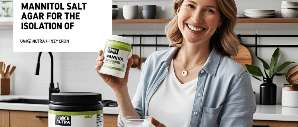 Mannitol Salt Agar for Isolation of Staphylococcus aureus